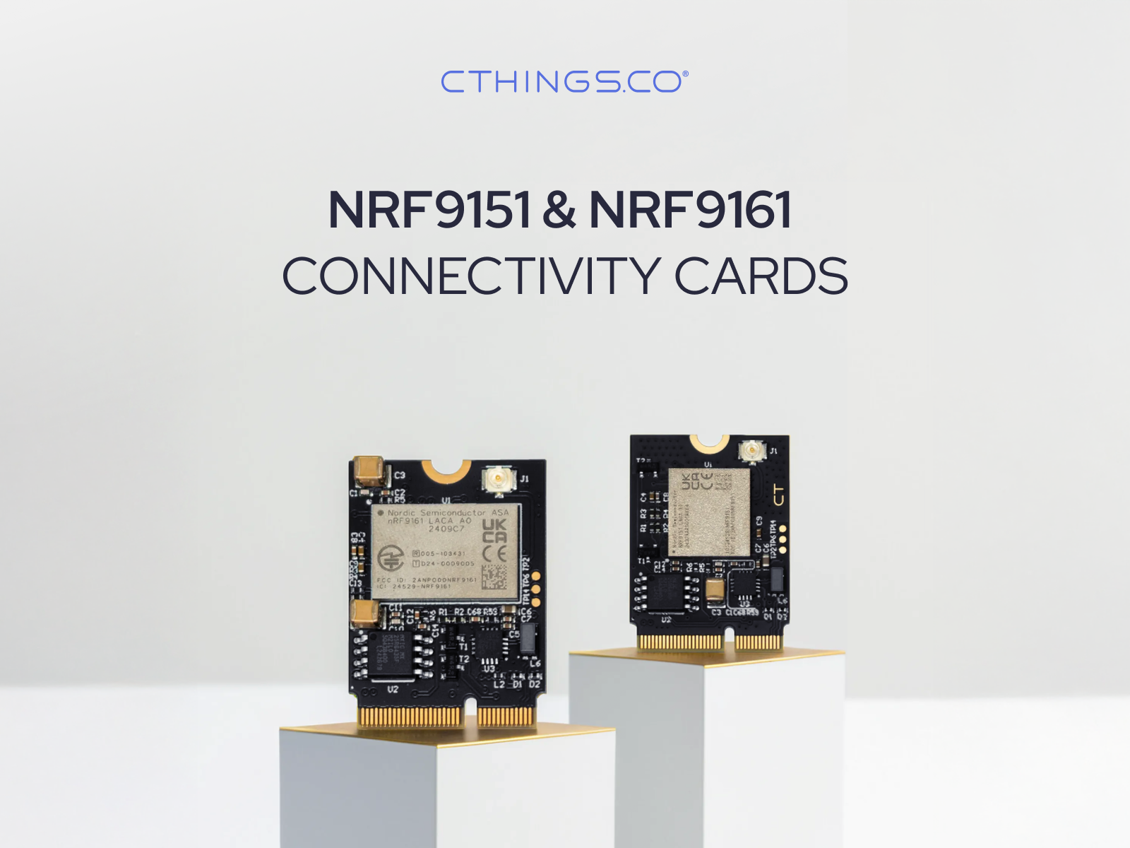 Introducing Our New nRF9151 and nRF9161 Connectivity Cards